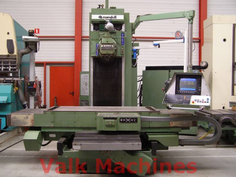 Gebrauchte CNC Bettfräsmaschine Mandelli H2100