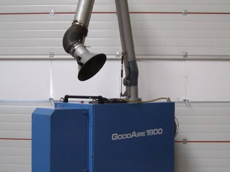 Angeboten: Mobiles Absauganlage Castolin Eutectic 1.800 m³/Uhr - Valk ...